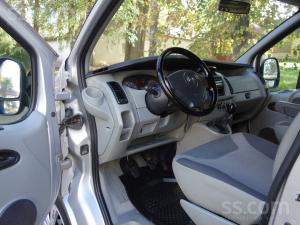 Pelēks Opel Vivaro 2006 Rīga, ar dzinēja tilpumu 1.90 L un nobraukumu 262 tūkst. km par 5550 €, foto 6 vietnē AUTOMOTO.COM.LV