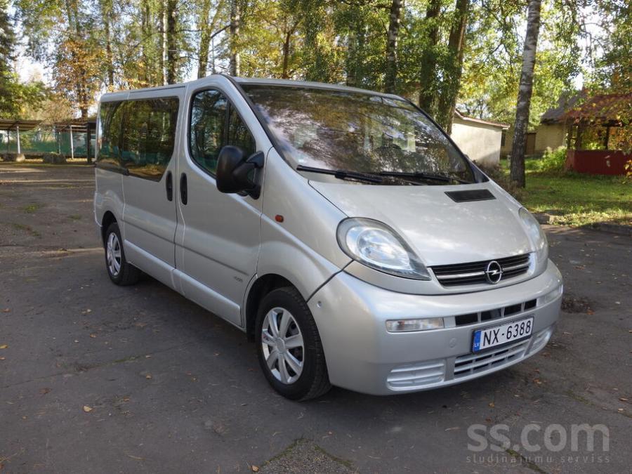 Pelēks Opel Vivaro 2006 Rīga, ar dzinēja tilpumu 1.90 L un nobraukumu 262 tūkst. km par 5550 €, foto 18 vietnē AUTOMOTO.COM.LV