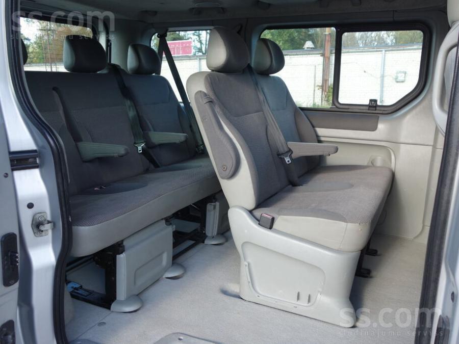 Pelēks Opel Vivaro 2006 Rīga, ar dzinēja tilpumu 1.90 L un nobraukumu 262 tūkst. km par 5550 €, foto 20 vietnē AUTOMOTO.COM.LV