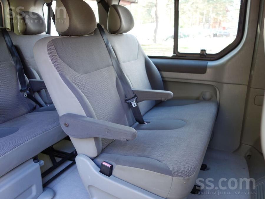 Pelēks Opel Vivaro 2006 Rīga, ar dzinēja tilpumu 1.90 L un nobraukumu 262 tūkst. km par 5550 €, foto 22 vietnē AUTOMOTO.COM.LV