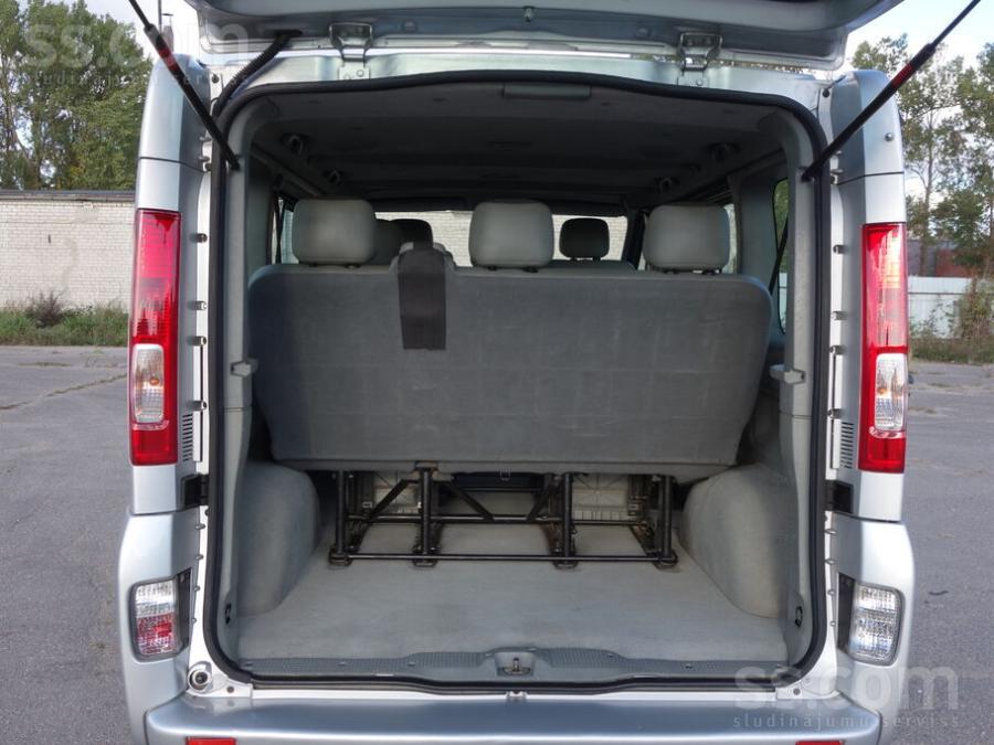 Pelēks Opel Vivaro 2006 Rīga, ar dzinēja tilpumu 1.90 L un nobraukumu 262 tūkst. km par 5550 €, foto 25 vietnē AUTOMOTO.COM.LV