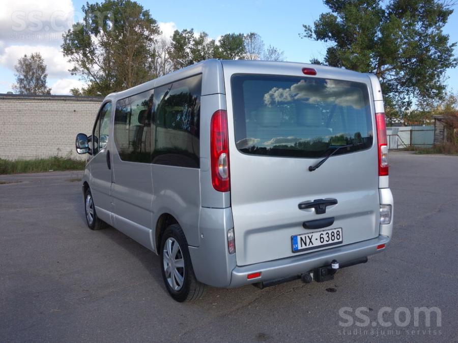 Pelēks Opel Vivaro 2006 Rīga, ar dzinēja tilpumu 1.90 L un nobraukumu 262 tūkst. km par 5550 €, foto 36 vietnē AUTOMOTO.COM.LV