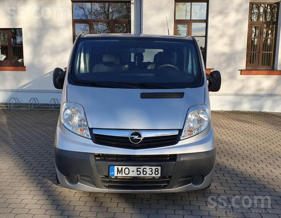 Pelēks Opel Vivaro 2008 Jelgava, ar dzinēja tilpumu 2.50 L un nobraukumu 370 tūkst. km par 3300 €, foto 7 vietnē AUTOMOTO.COM.LV