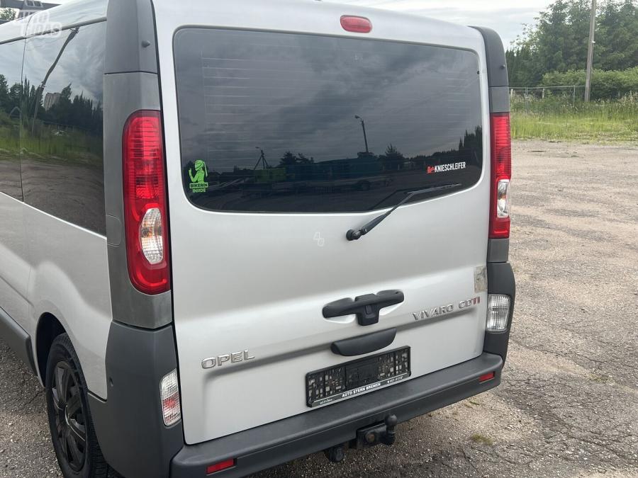 Pelēks Opel Vivaro 2008 Kėdainiai, ar dzinēja tilpumu 2.00 L un nobraukumu 243 tūkst. km par 6800 €, foto 11 vietnē AUTOMOTO.COM.LV