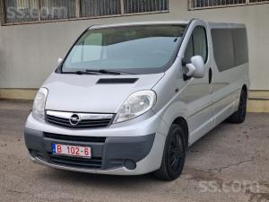 Grey Opel Vivaro 2009 in Ogre, with an engine capacity of 2.00 L and mileage of 267 thousand km for 6950 €, photo  on AUTOMOTO.COM.LV