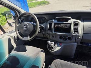 Grey Opel Vivaro 2009 in Riga, with an engine capacity of 2.50 L and mileage of 335 thousand km for 3500 €, photo 7 on AUTOMOTO.COM.LV