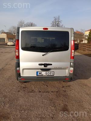 Pelēks Opel Vivaro 2010 Valka, ar dzinēja tilpumu 2.00 L un nobraukumu 209 tūkst. km par 4999 €, foto 7 vietnē AUTOMOTO.COM.LV