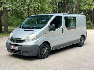 Grey Opel Vivaro 2010 in Riga, with an engine capacity of 2.00 L and mileage of 0 thousand km for 5490 €, photo  on AUTOMOTO.COM.LV
