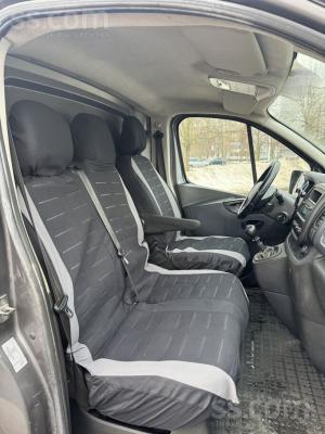 Grey Opel Vivaro 2015 in Riga, with an engine capacity of 1.60 L and mileage of 298 thousand km for 3690 €, photo 9 on AUTOMOTO.COM.LV