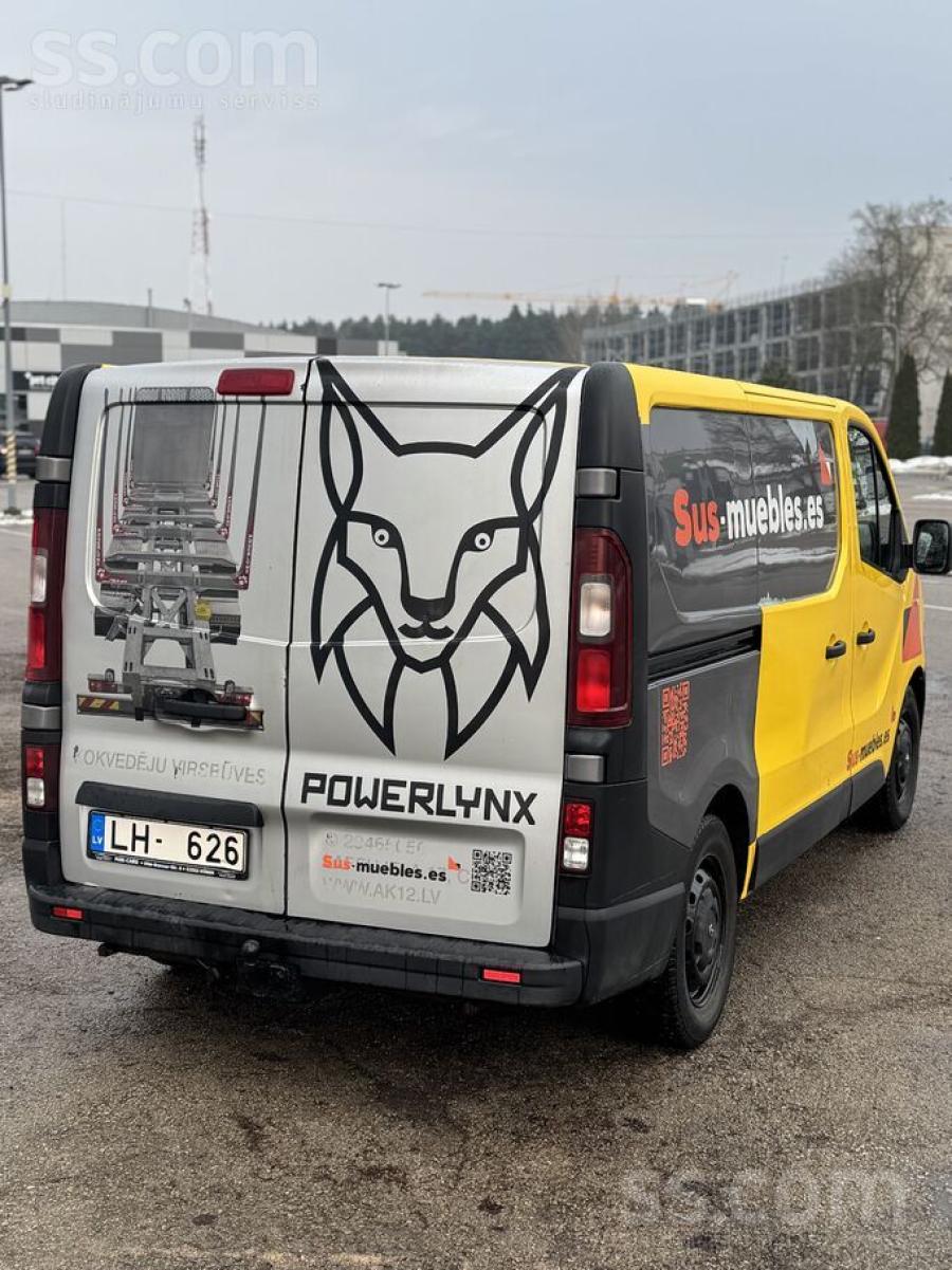 Grey Opel Vivaro 2015 in Riga, with an engine capacity of 1.60 L and mileage of 298 thousand km for 3690 €, photo 22 on AUTOMOTO.COM.LV