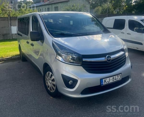 Pelēks Opel Vivaro 2016 Rīga, ar dzinēja tilpumu 1.60 L un nobraukumu 253 tūkst. km par 7200 €, foto 7 vietnē AUTOMOTO.COM.LV