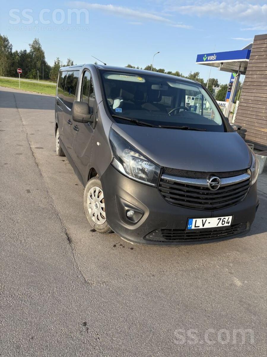 Pelēks Opel Vivaro 2017 Jelgava, ar dzinēja tilpumu 1.60 L un nobraukumu 409 tūkst. km par 10399 €, foto 5 vietnē AUTOMOTO.COM.LV