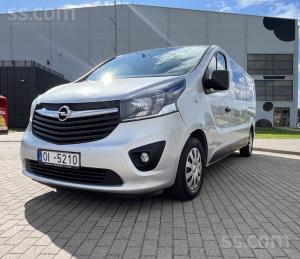 Grey Opel Vivaro 2017 in Riga, with an engine capacity of 1.60 L and mileage of 235 thousand km for 13900 €, photo  on AUTOMOTO.COM.LV