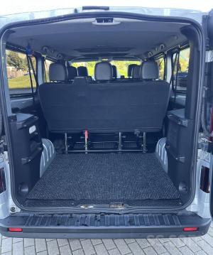 Grey Opel Vivaro 2017 in Riga, with an engine capacity of 1.60 L and mileage of 235 thousand km for 13900 €, photo 14 on AUTOMOTO.COM.LV