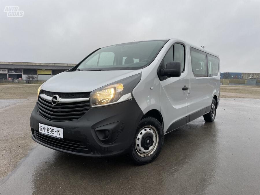 Pelēks Opel Vivaro 2018 Šauļi, ar dzinēja tilpumu 1.60 L un nobraukumu 190 tūkst. km par 11200 €, foto 1 vietnē AUTOMOTO.COM.LV