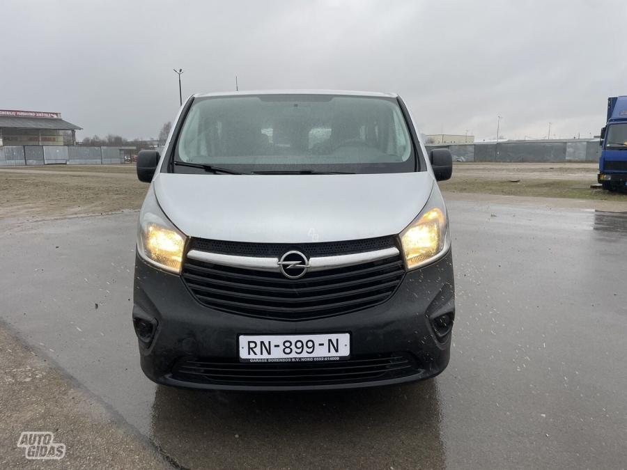 Pelēks Opel Vivaro 2018 Šauļi, ar dzinēja tilpumu 1.60 L un nobraukumu 190 tūkst. km par 11200 €, foto 8 vietnē AUTOMOTO.COM.LV