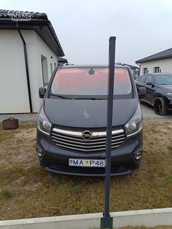 Grey Opel Vivaro 2018 in Panevezys, with an engine capacity of 1.60 L and mileage of 317 thousand km for 8999 €, photo 1 on AUTOMOTO.COM.LV