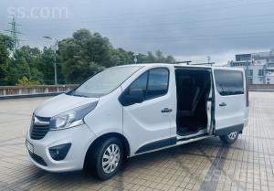 Grey Opel Vivaro 2018 in Riga, with an engine capacity of 1.60 L and mileage of 156 thousand km for 15900 €, photo  on AUTOMOTO.COM.LV