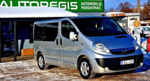 Grey Opel Vivaro 2007 in Kretinga, with an engine capacity of 2.00 L and mileage of 185 thousand km for 7499 €, photo 2 on AUTOMOTO.COM.LV