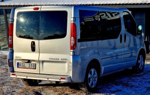 Grey Opel Vivaro 2007 in Kretinga, with an engine capacity of 2.00 L and mileage of 185 thousand km for 7499 €, photo 6 on AUTOMOTO.COM.LV