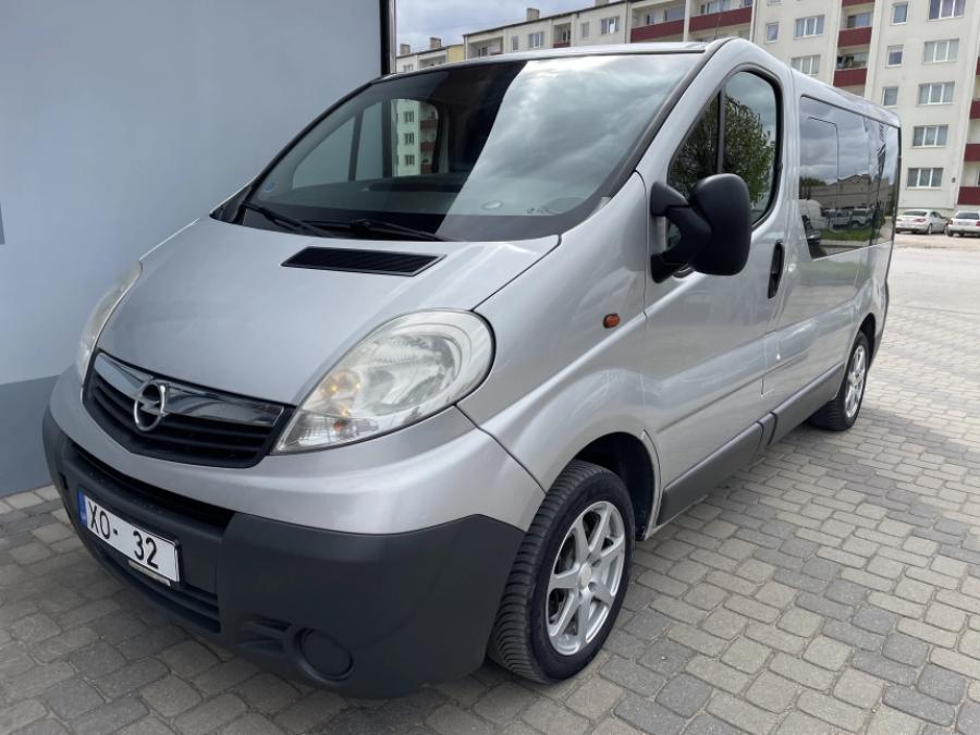 Grey Opel Vivaro 2007 in Riga, with an engine capacity of 2.00 L and mileage of 337 thousand km for 4800 €, photo 22 on AUTOMOTO.COM.LV