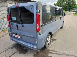 Grey Opel Vivaro 2009 in Riga, with an engine capacity of 2.50 L and mileage of 235 thousand km for 6970 €, photo 6 on AUTOMOTO.COM.LV