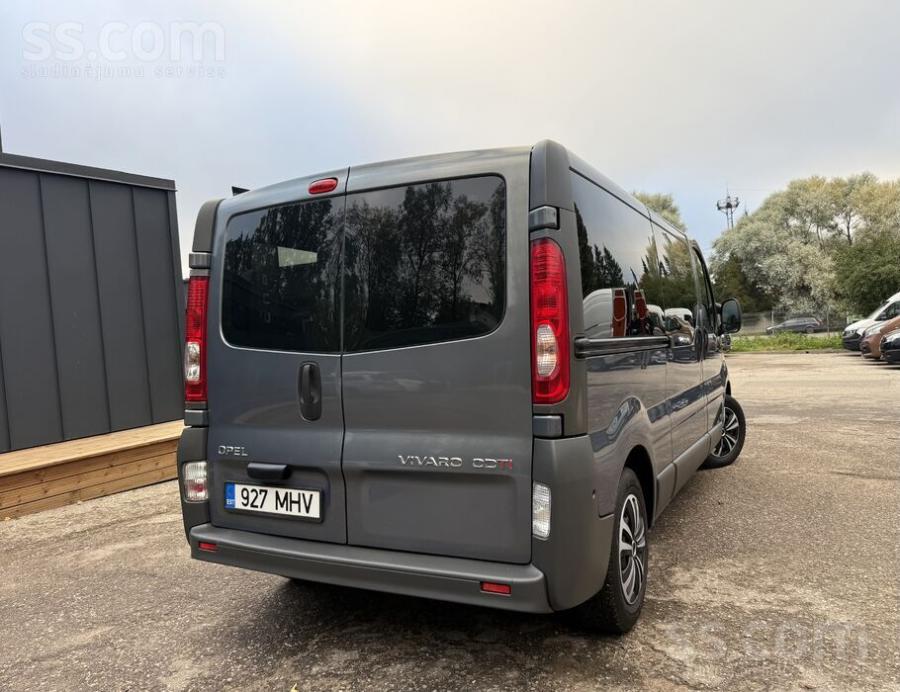 Pelēks Opel Vivaro 2011 Tallina, ar dzinēja tilpumu 2.00 L un nobraukumu 150 tūkst. km par 11900 €, foto 12 vietnē AUTOMOTO.COM.LV