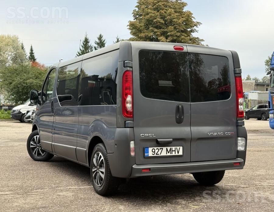 Pelēks Opel Vivaro 2011 Tallina, ar dzinēja tilpumu 2.00 L un nobraukumu 150 tūkst. km par 11900 €, foto 14 vietnē AUTOMOTO.COM.LV