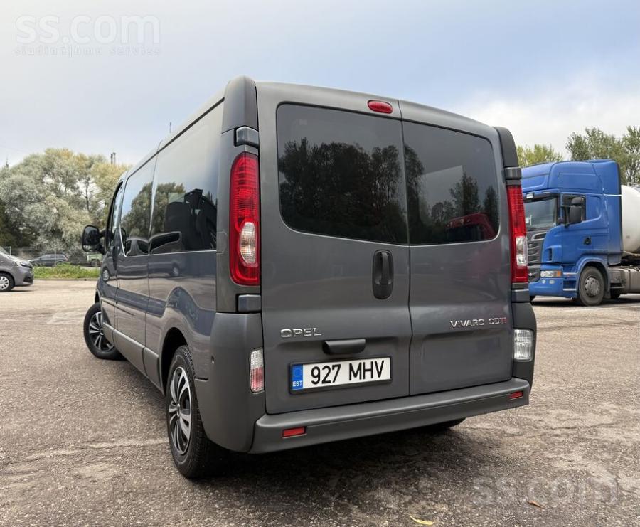 Pelēks Opel Vivaro 2011 Tallina, ar dzinēja tilpumu 2.00 L un nobraukumu 150 tūkst. km par 11900 €, foto 15 vietnē AUTOMOTO.COM.LV