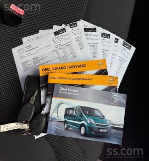 Серый Опель Виваро 2012 в Таллин, объемом двигателя 2.00 л и пробегом 352 тыс. км за 8999 €, фото 28 на AUTOMOTO.COM.LV