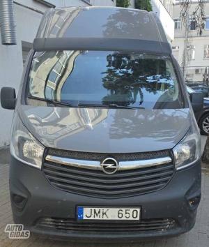 Grey Opel Vivaro 2016 in Vilnius, with an engine capacity of 1.60 L and mileage of 130 thousand km for 15000 €, photo  on AUTOMOTO.COM.LV