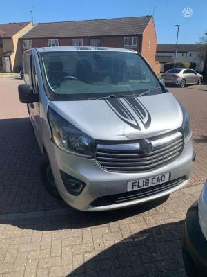 Grey Opel Vivaro 2017 in Klaipeda, with an engine capacity of 1.60 L and mileage of 180 thousand km for 3300 €, photo  on AUTOMOTO.COM.LV