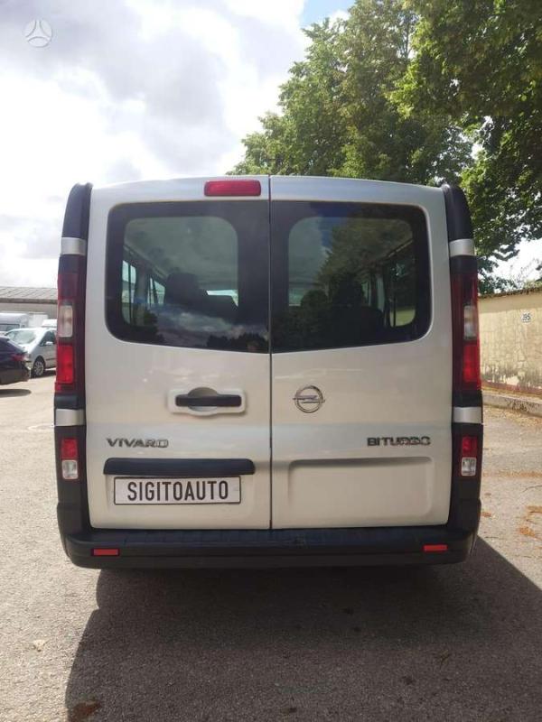 Pelēks Opel Vivaro 2018 Tauragė, ar dzinēja tilpumu 1.60 L un nobraukumu 197 tūkst. km par 9300 €, foto 6 vietnē AUTOMOTO.COM.LV