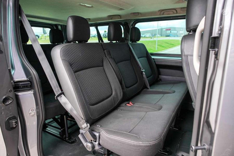 Pelēks Opel Vivaro 2019 Kauņa, ar dzinēja tilpumu 1.60 L un nobraukumu 203 tūkst. km par 13950 €, foto 29 vietnē AUTOMOTO.COM.LV