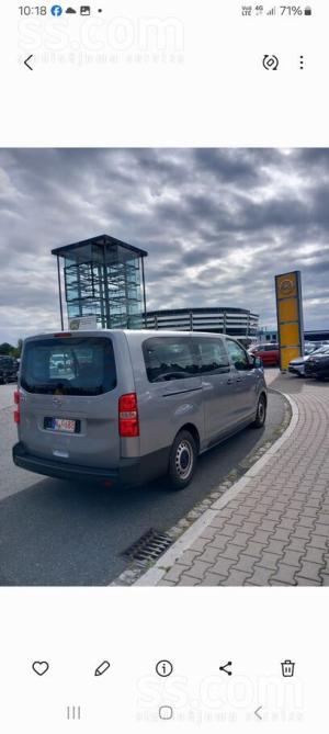 Grey Opel Vivaro 2022 in Riga, with an engine capacity of 1.50 L and mileage of 157 thousand km for 22667 €, photo 4 on AUTOMOTO.COM.LV