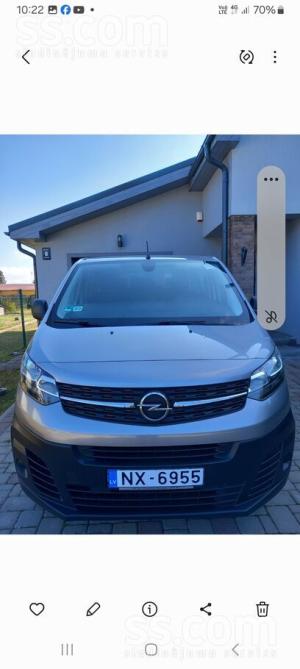 Grey Opel Vivaro 2022 in Riga, with an engine capacity of 1.50 L and mileage of 157 thousand km for 22667 €, photo 21 on AUTOMOTO.COM.LV
