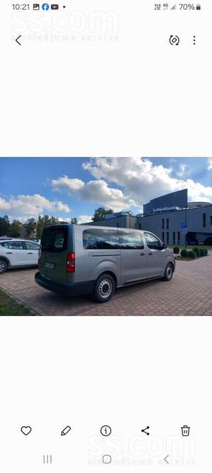 Grey Opel Vivaro 2022 in Riga, with an engine capacity of 1.50 L and mileage of 157 thousand km for 22667 €, photo 23 on AUTOMOTO.COM.LV
