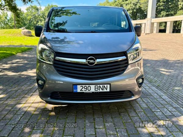 Grey Opel Vivaro 2015 in Tallinn, with an engine capacity of 1.60 L and mileage of 185 thousand km for 11500 €, photo 8 on AUTOMOTO.COM.LV