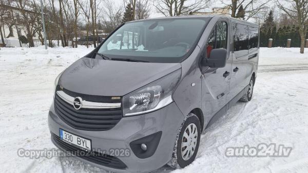 Grey Opel Vivaro 2018 in Kuressaare, with an engine capacity of 1.60 L and mileage of 162 thousand km for 18900 €, photo 1 on AUTOMOTO.COM.LV