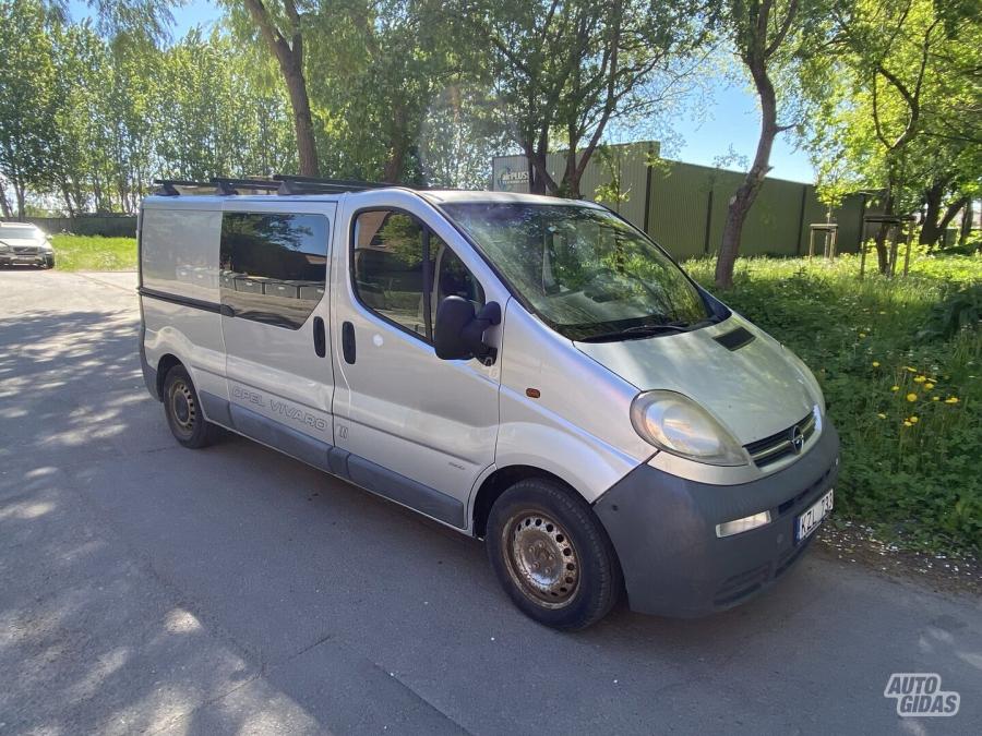 Opel Vivaro 2006 Klaipėda, ar dzinēja tilpumu 1.90 L un nobraukumu 300 tūkst. km par 1999 €, foto 1 vietnē AUTOMOTO.COM.LV