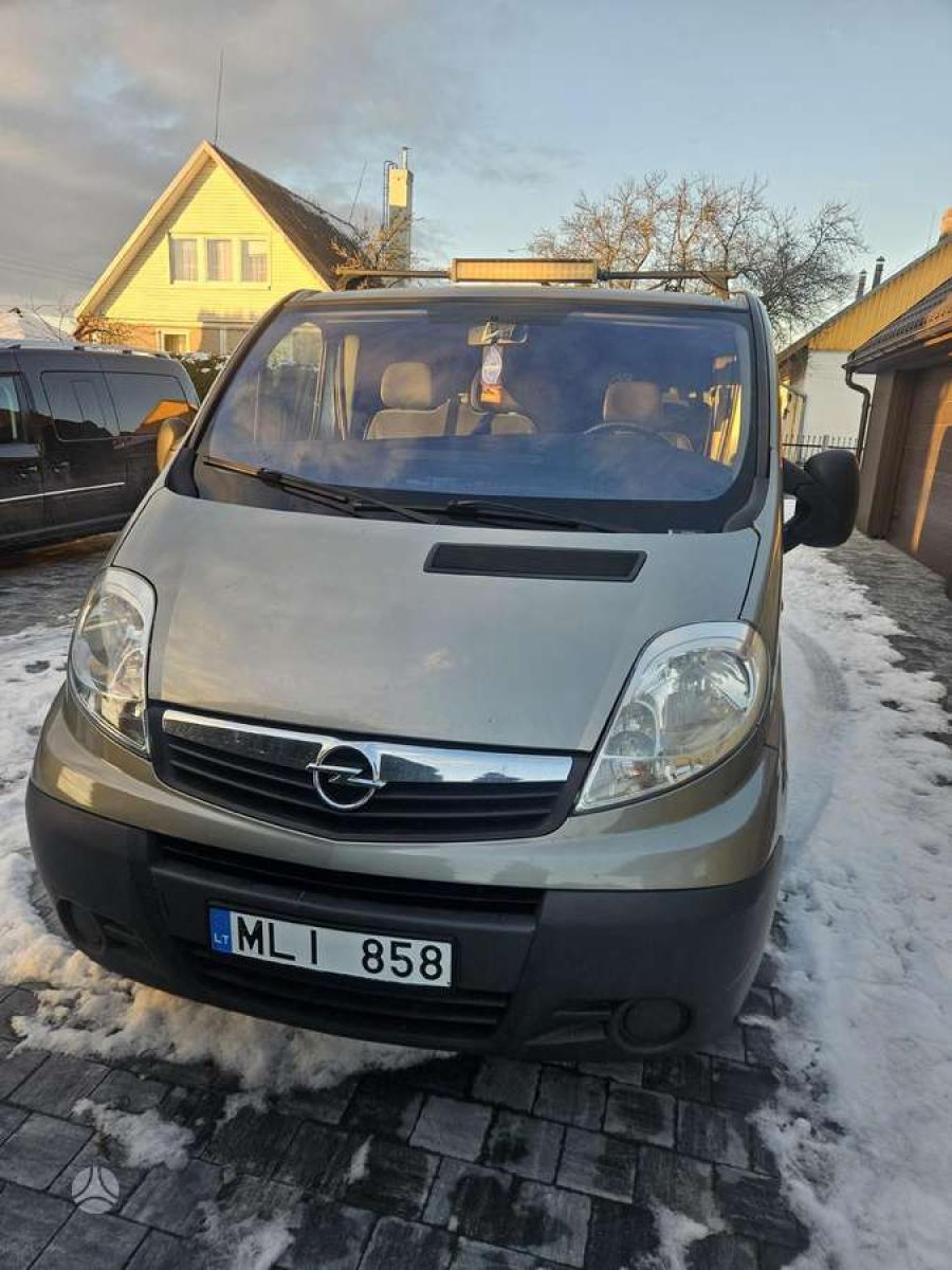Opel Vivaro 2008 Telšiai, ar dzinēja tilpumu 2.00 L un nobraukumu 239 tūkst. km par 4850 €, foto 3 vietnē AUTOMOTO.COM.LV