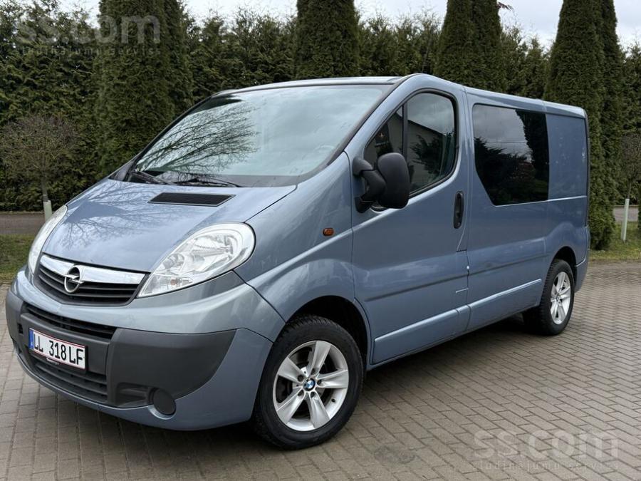 Opel Vivaro 2009 Bauska, ar dzinēja tilpumu 2.00 L un nobraukumu 0 tūkst. km par 5800 €, foto 1 vietnē AUTOMOTO.COM.LV
