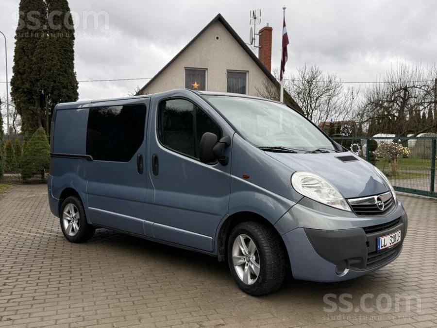 Opel Vivaro 2009 Bauska, ar dzinēja tilpumu 2.00 L un nobraukumu 0 tūkst. km par 5800 €, foto 4 vietnē AUTOMOTO.COM.LV