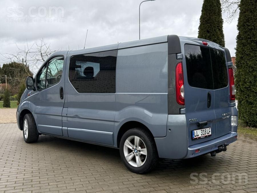 Opel Vivaro 2009 Bauska, ar dzinēja tilpumu 2.00 L un nobraukumu 0 tūkst. km par 5800 €, foto 5 vietnē AUTOMOTO.COM.LV