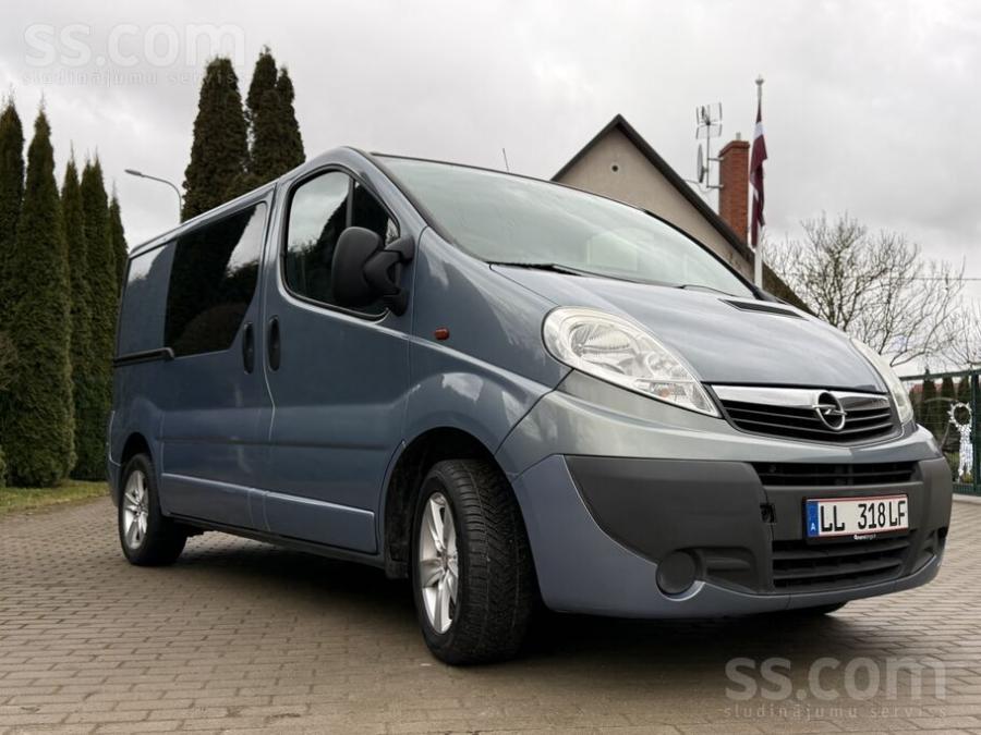 Opel Vivaro 2009 Bauska, ar dzinēja tilpumu 2.00 L un nobraukumu 0 tūkst. km par 5800 €, foto 6 vietnē AUTOMOTO.COM.LV