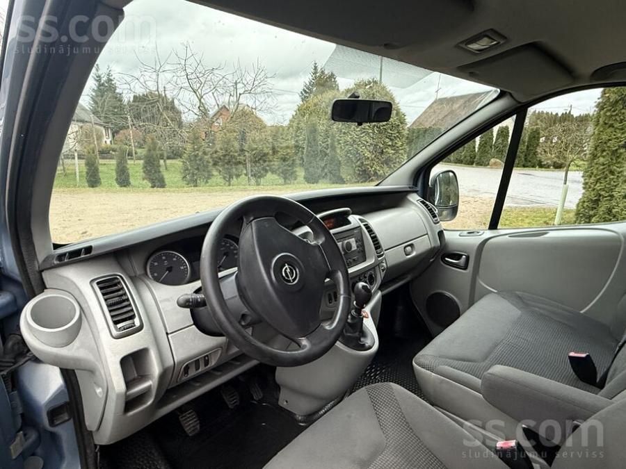 Opel Vivaro 2009 Bauska, ar dzinēja tilpumu 2.00 L un nobraukumu 0 tūkst. km par 5800 €, foto 11 vietnē AUTOMOTO.COM.LV