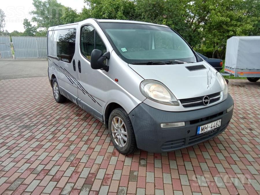 Opel Vivaro 2002 in Daugavpils, with an engine capacity of 1.90 L and mileage of 411 thousand km for 2200 €, photo 1 on AUTOMOTO.COM.LV