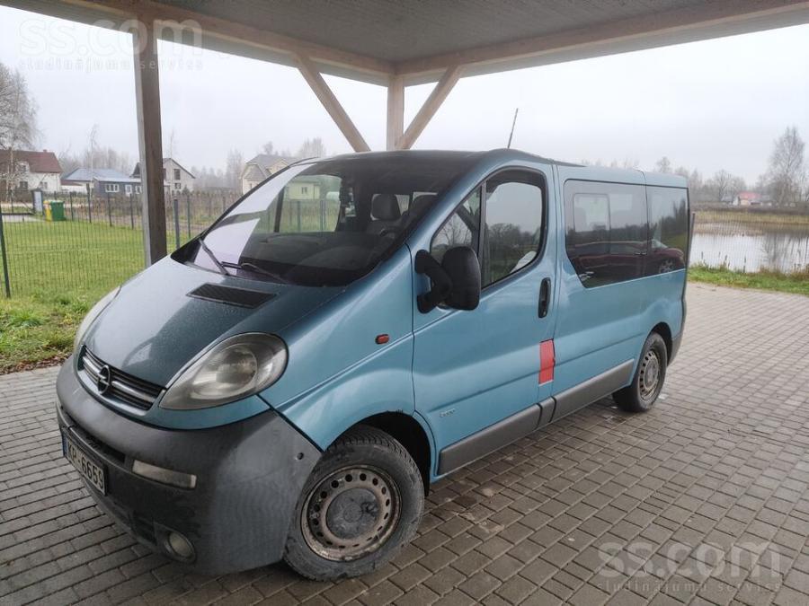 Opel Vivaro 2002 Jelgava, ar dzinēja tilpumu 1.90 L un nobraukumu 276 tūkst. km par 3750 €, foto 3 vietnē AUTOMOTO.COM.LV