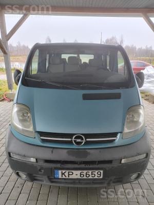 Opel Vivaro 2002 Jelgava, ar dzinēja tilpumu 1.90 L un nobraukumu 276 tūkst. km par 3750 €, foto 4 vietnē AUTOMOTO.COM.LV