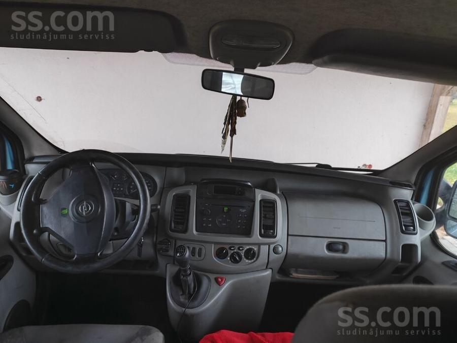 Opel Vivaro 2002 Jelgava, ar dzinēja tilpumu 1.90 L un nobraukumu 276 tūkst. km par 3750 €, foto 7 vietnē AUTOMOTO.COM.LV
